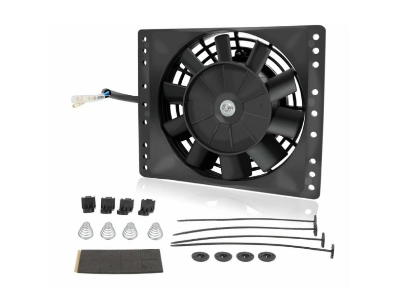 6" 12V 80W Universal Slim Car Radiator Cooling Fan - NZ$35.18 | eMax.co.nz