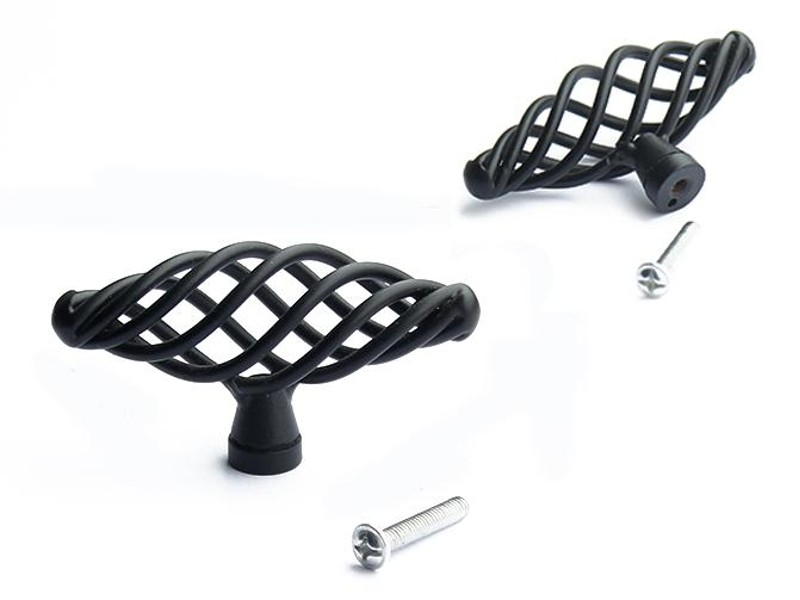 Black Contemporary European Style Handle With Screw Knobs - NZ$2.58 ...