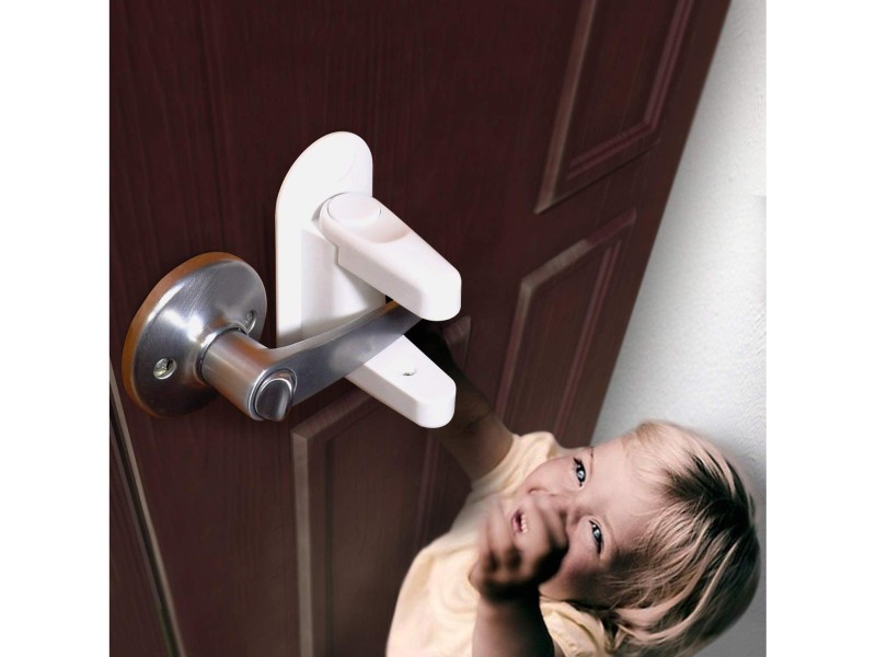 2pcs Kid's Safety Door Lever Lock - NZ$4.83 | eMax.co.nz