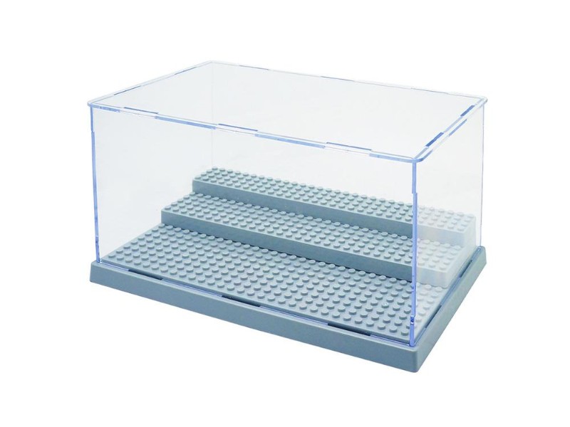 Transparent Acrylic Block Display Case with 3 Steps - NZ$11.5 | eMax.co.nz