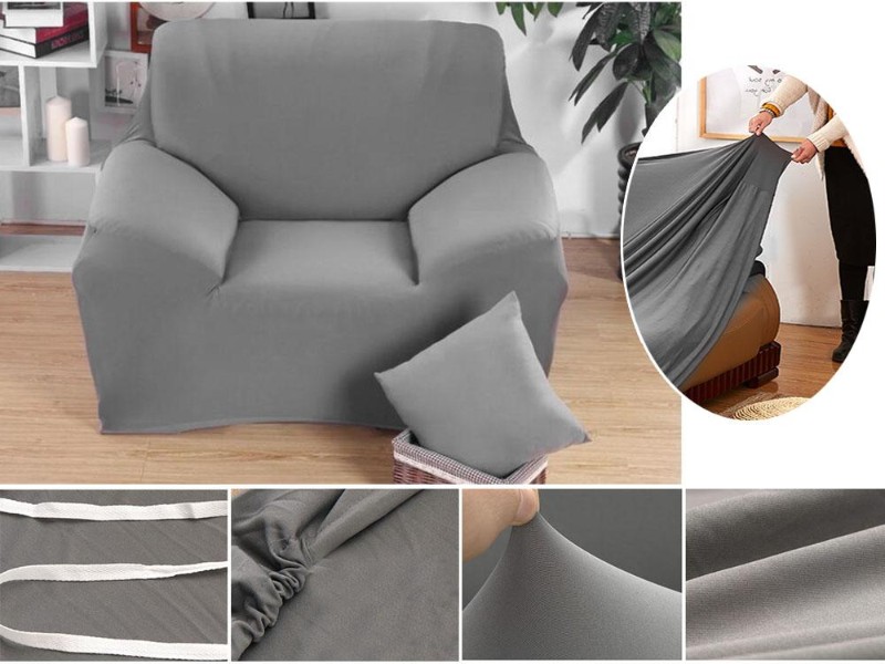 Grey Single Sofa Cover - NZ$14.5 | eMax.co.nz