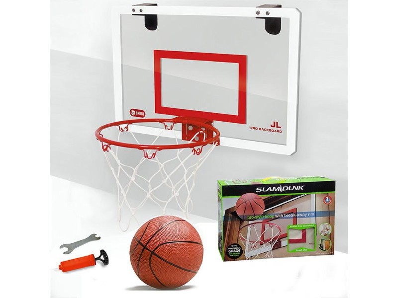Mini Basketball Hoop with Ball- Red - NZ$27.58 | eMax.co.nz