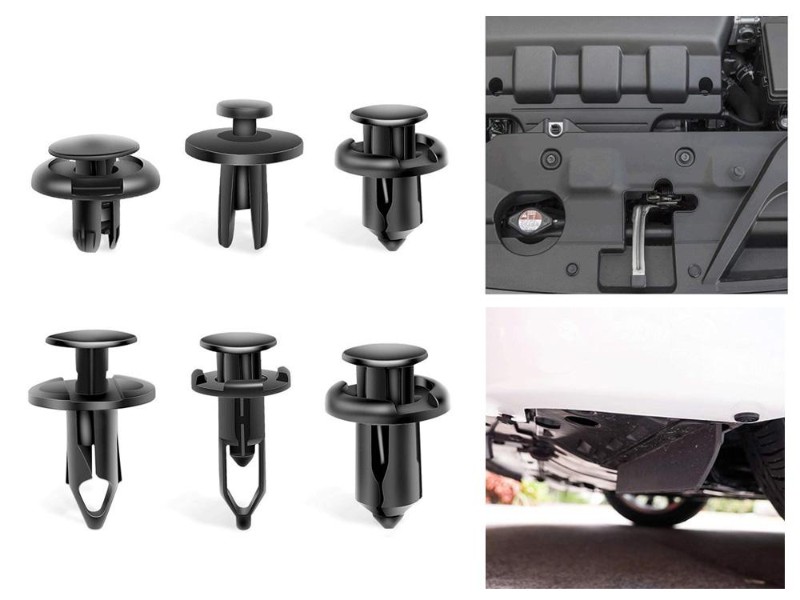 120pcs Universal Plastic Auto Fender Clips - NZ$8.4 | eMax.co.nz