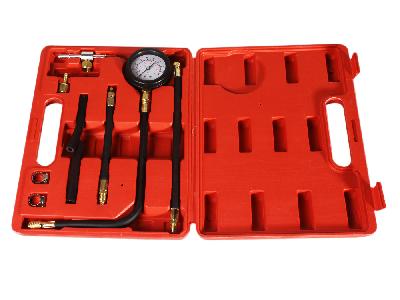 9pcs Fuel Injection Gauge Tester Set with Case [PressureGauge-TU113 ...