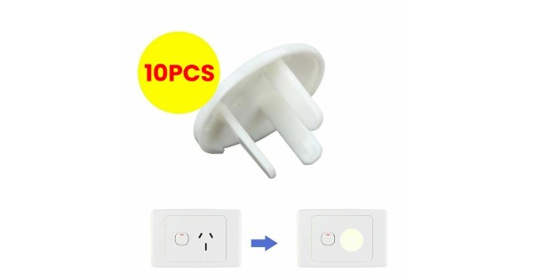 10PCS Power Socket Plug Safety Covers Baby Proof - NZ$1.96 | eMax.co.nz