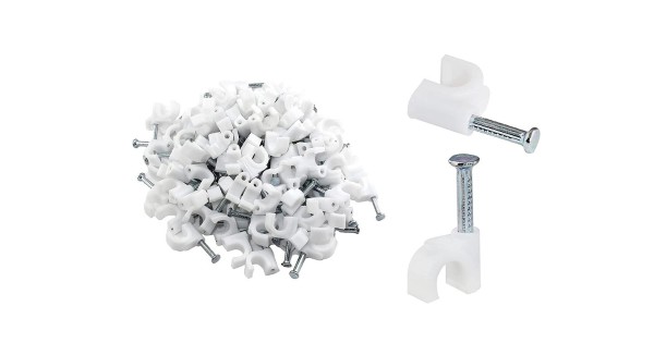 100PCS Ethernet Network Cable Clips - NZ$2.71 | eMax.co.nz