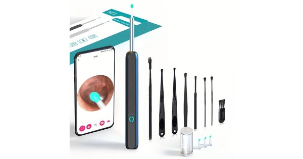 1296p HD Ear Camera & Wax Remover for iOS/Android - NZ$18.27 | eMax.co.nz