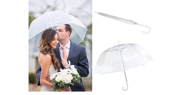 Clear Bubble Dome Umbrella for Weddings & Daily Use - NZ$6.64 | eMax.co.nz