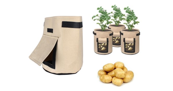 Potato Growing Bag Planting Spuds Tomatoes in Bags - NZ$5.24 | eMax.co.nz