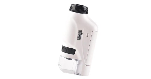 Kids 60-120x Pocket Microscope with LED Light - Portable - NZ$16.74 ...