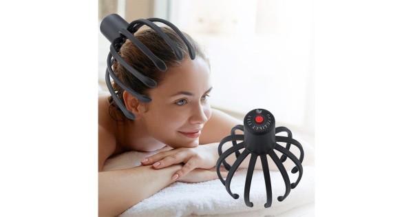 Electric Octopus Claw Scalp Head Massager - NZ$20.57 | eMax.co.nz