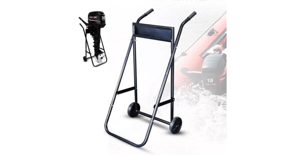 Foldable Outboard Boat Motor Trolley Stand - 75kg Capacity - NZ$80.33 ...
