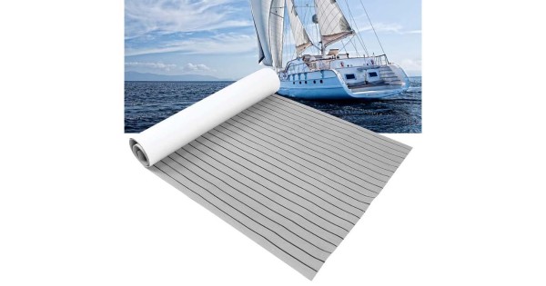 EVA Boat Decking Mat - 240x90cm, Anti-Slip, Self-Adhesive - NZ$72.44 ...