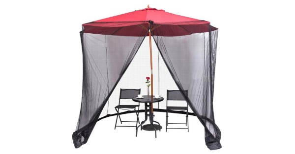 Outdoor Patio Umbrella Mosquito Net - NZ$35.59 | eMax.co.nz
