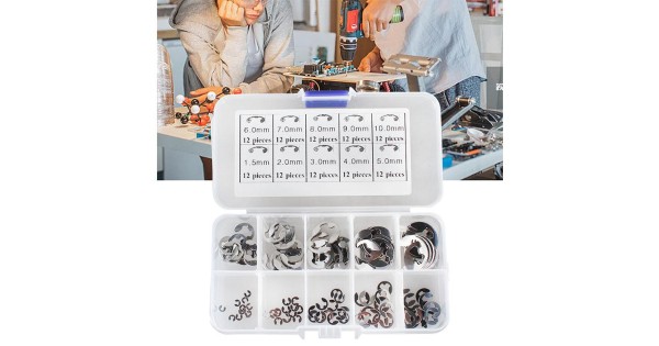 Universal E-Clip Assortment Kit 120PCS - NZ$17.74 | eMax.co.nz