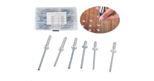 Blind Rivet Kit 180PCS - NZ$7.87 | eMax.co.nz