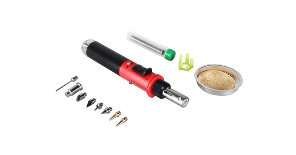 Soldering Iron Kit Butane Self-Ignition Gas Torch Kit - NZ$58.8 | eMax ...