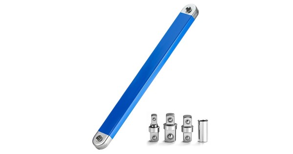 Tight Reach Offset Extension Wrench 4pc Set 1/2" 3/8" 1/4" Dr - NZ$15. ...