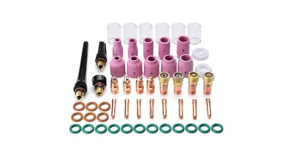 55PCS Tig Welding Torch Accessories Kit - NZ$28.61 | eMax.co.nz