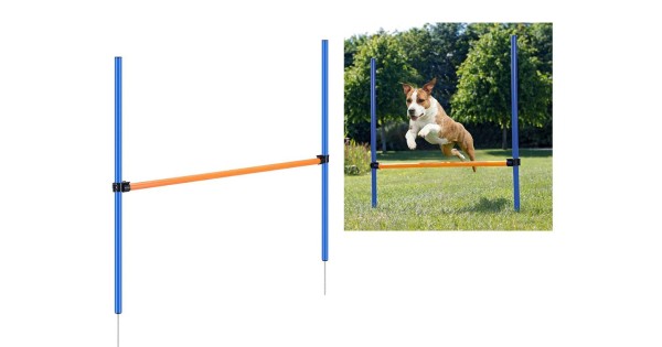 Pet Dog Training Agility Jump Bar - NZ$19.9 | eMax.co.nz