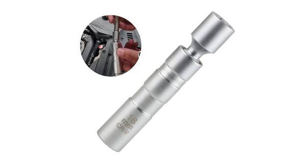 16mm Spark Plug Socket 3/8" Swivel Thin Wall NZ - NZ$11.55 | eMax.co.nz