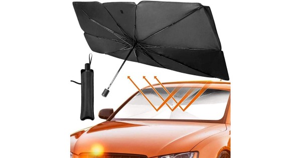 Car Windshield Sunshade Front Window Cover Sun Visor Umbrella - NZ$8.4 ...