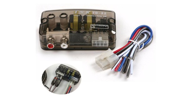 Car Stereo RCA Converter High / Low 12V - NZ$4.22 | eMax.co.nz