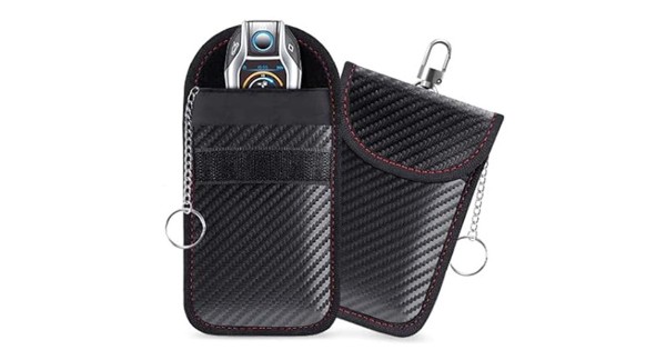 Car Key Signal Blocker Bag Anti Theft Fob Pouch - NZ$3.51 | eMax.co.nz