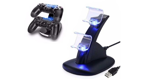 Wireless Controller Dual Charging Dock for PS4 - NZ$8.04 | eMax.co.nz