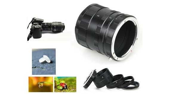 Macro Extension Tube Set for Nikon Cameras - NZ$9.97 | eMax.co.nz